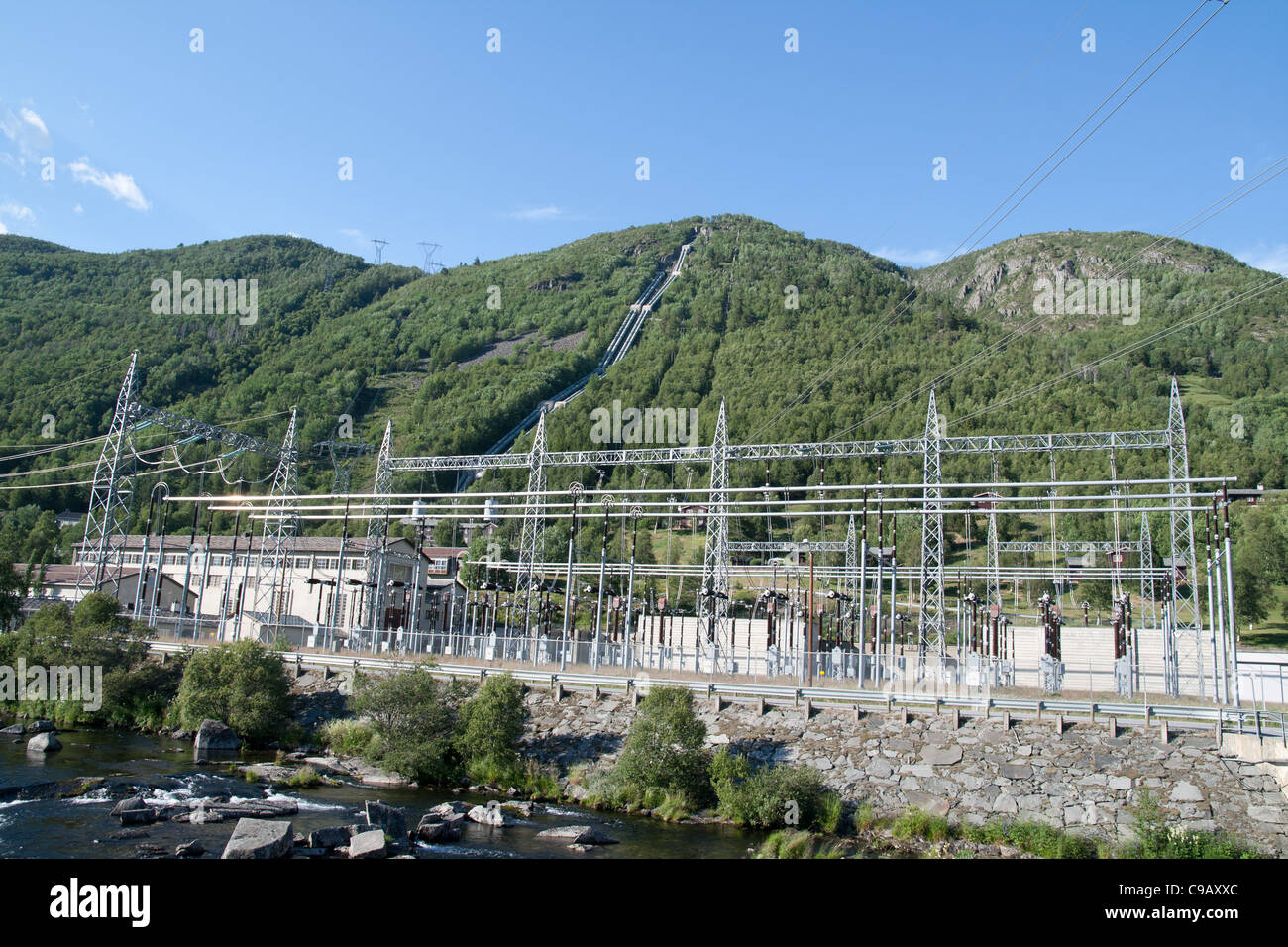 Brick power station hi-res stock photography and images - Alamy
