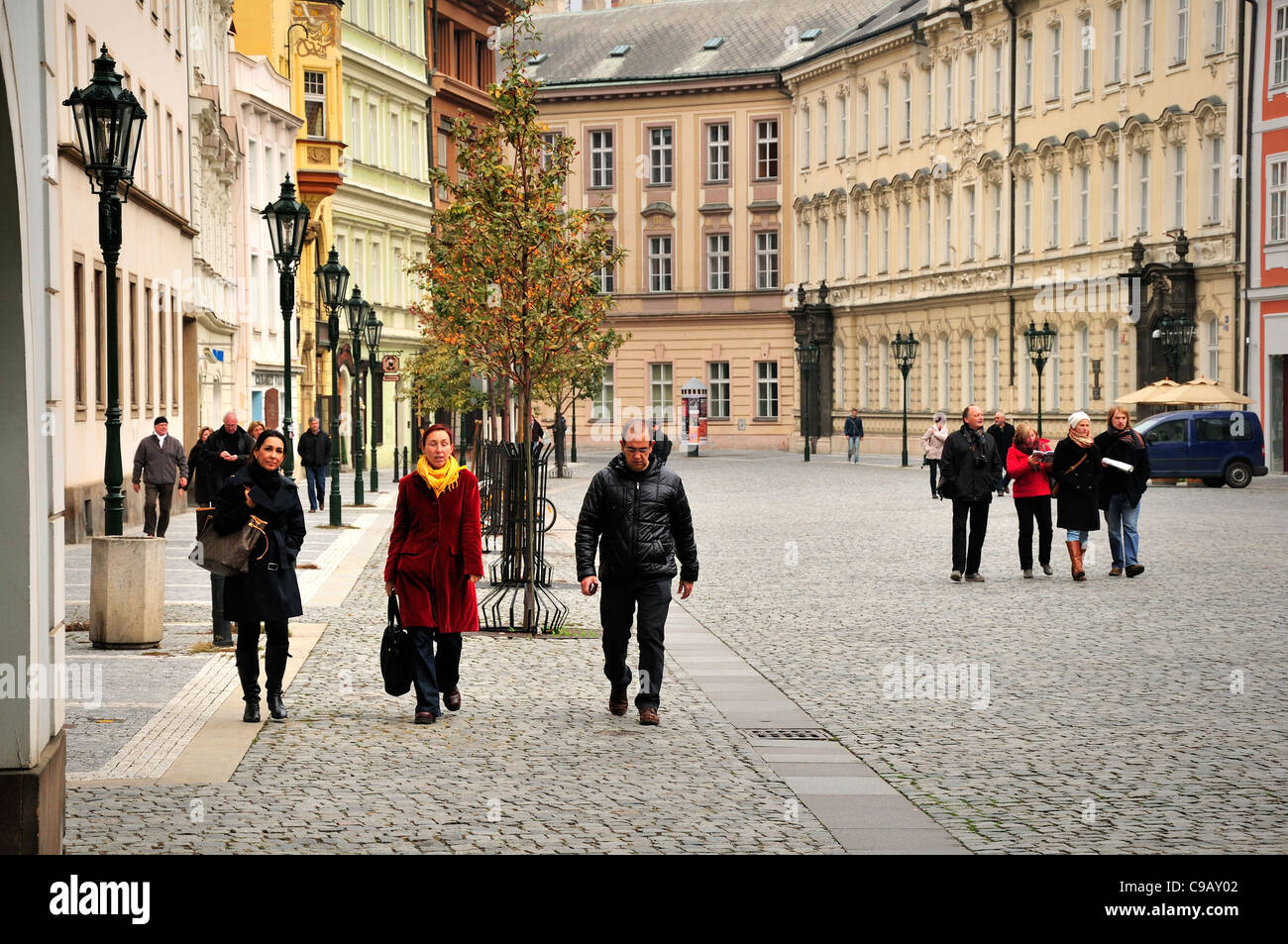Prague market autumn hi-res stock photography and images - Alamy