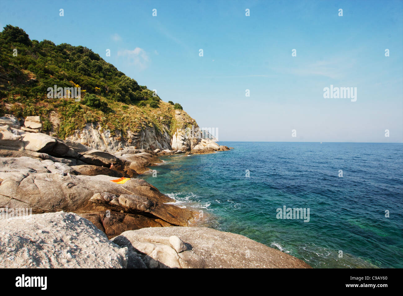 panoramic views of Elba Island, Tuscany ,Italy Stock Photo - Alamy