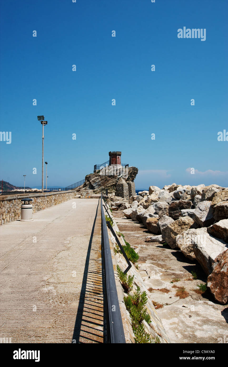docks of Rio Marina,Elba island,Tuscany,Italy,sea,summer Stock Photo ...