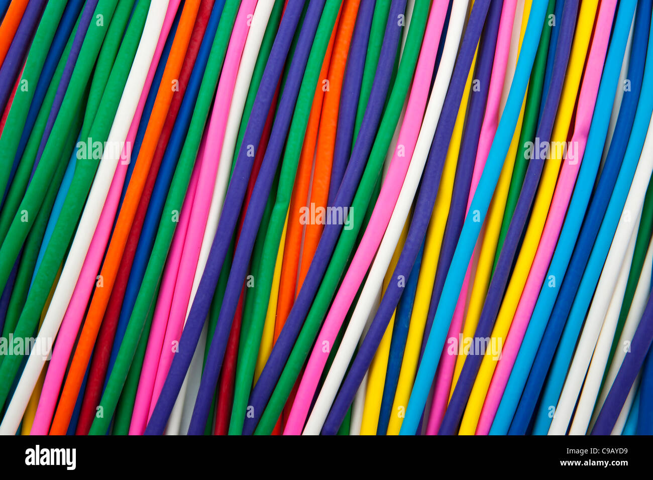 Multicolor balloon tube Stock Photo - Alamy