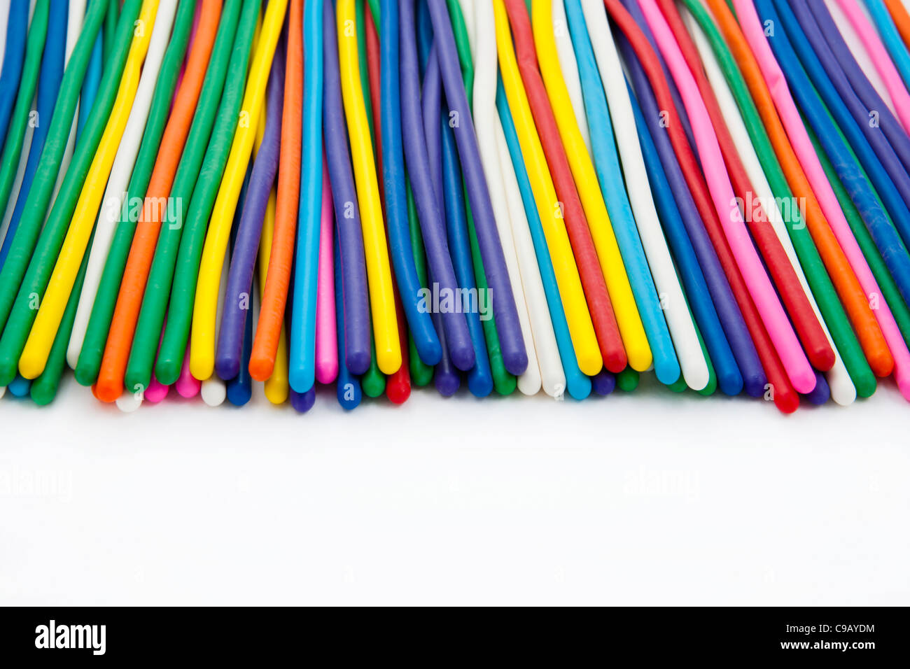 Multicolor balloon tube Stock Photo - Alamy