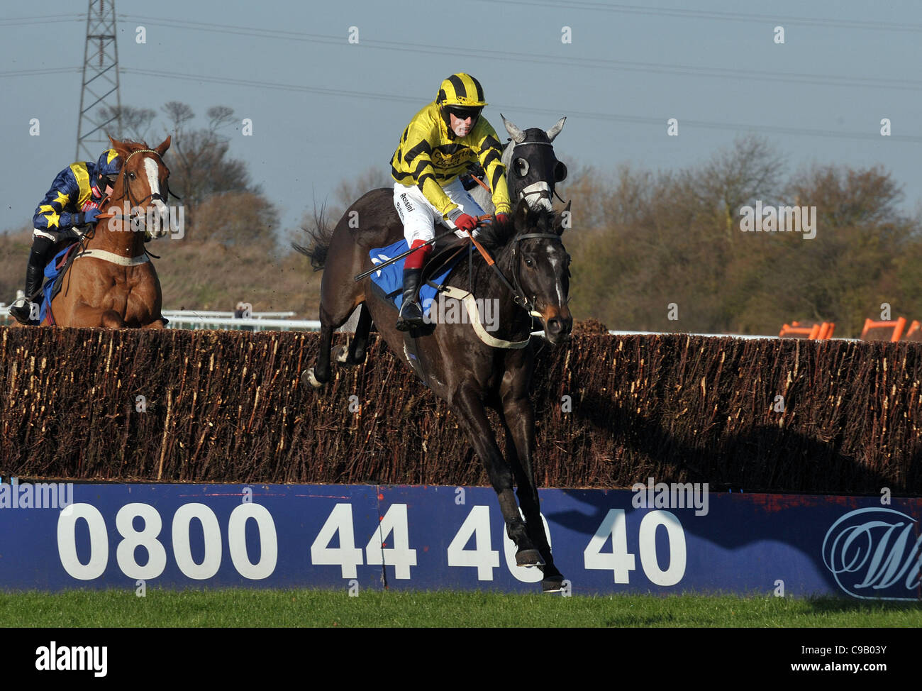 Flichity ridden by Joe Cornwall in the toteexacta Novices´ Chase at ...