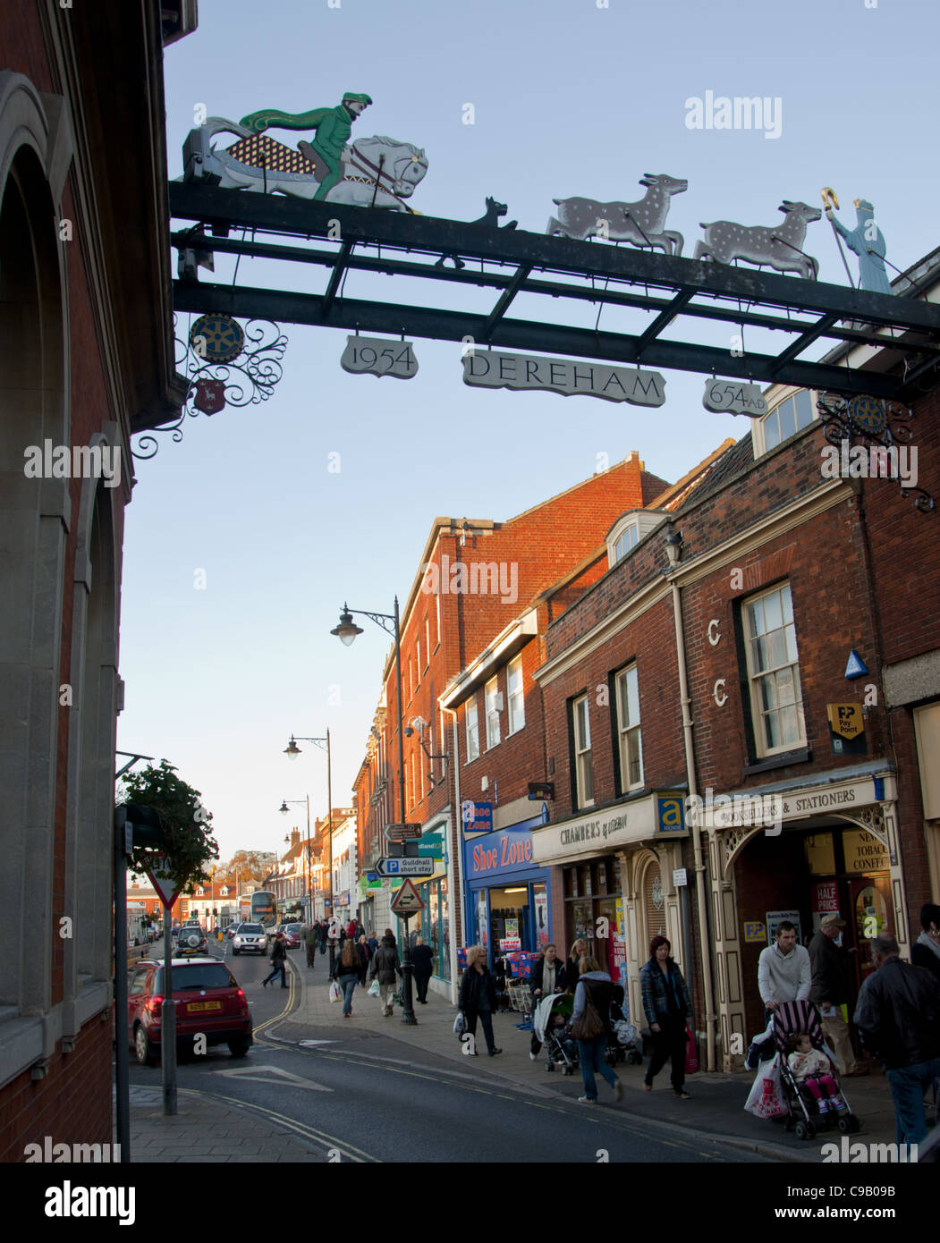 Dereham town centre hi-res stock photography and images - Alamy