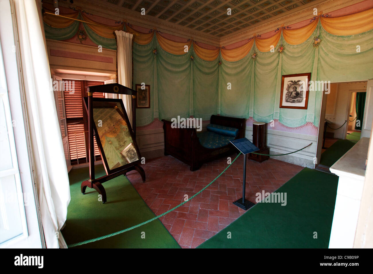 Napoleone Bonaparte residence Stock Photo - Alamy