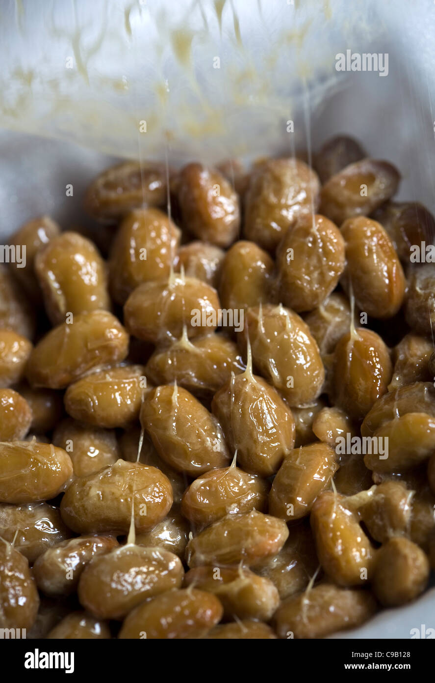 Bean natto hi-res stock photography and images - Alamy