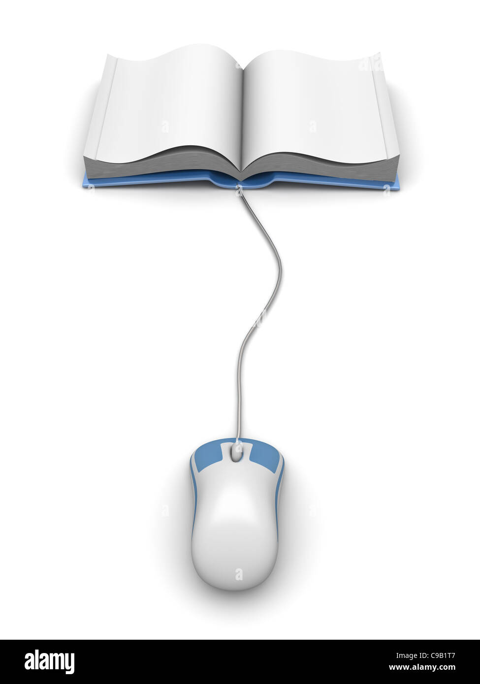 A digital book Stock Photo - Alamy