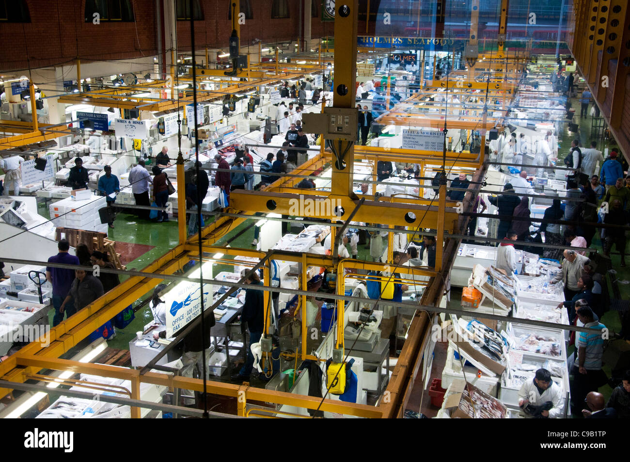 Billingsgate Fish Market, London, UK Stock Photo - Alamy