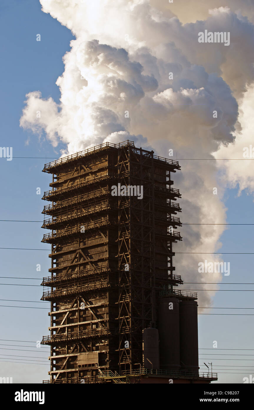 Steam rising from blast hi-res stock photography and images - Alamy