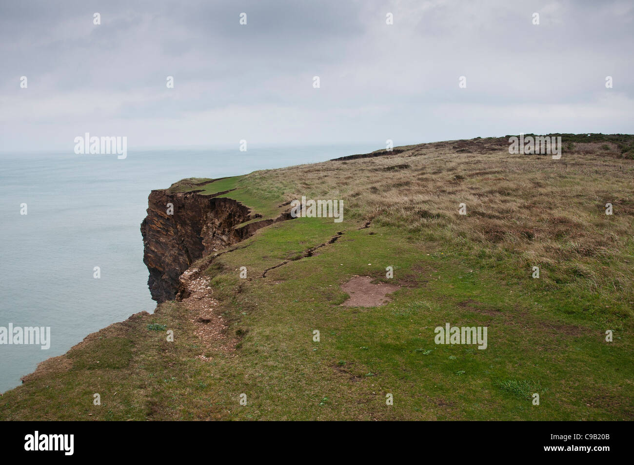Coast path cornwall erosion hi-res stock photography and images - Alamy