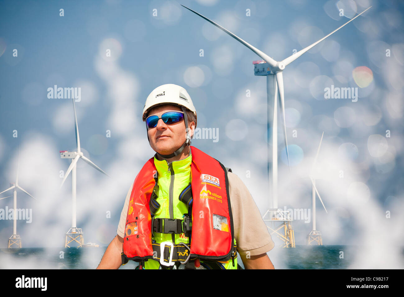 The Ormonde Offshore Wind Farm is currently being built in the Irish ...