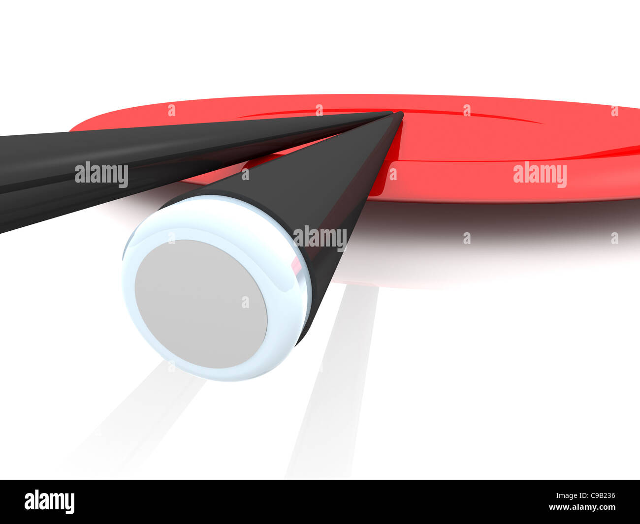 Plate and chopsticks Stock Photo - Alamy