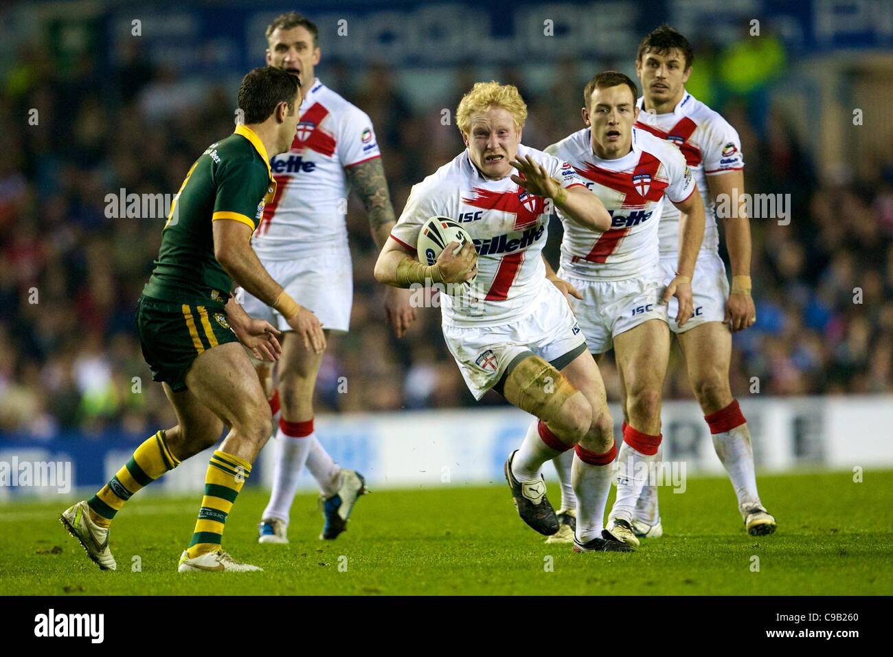 Rugby league gillette four nations final england australia elland road ...
