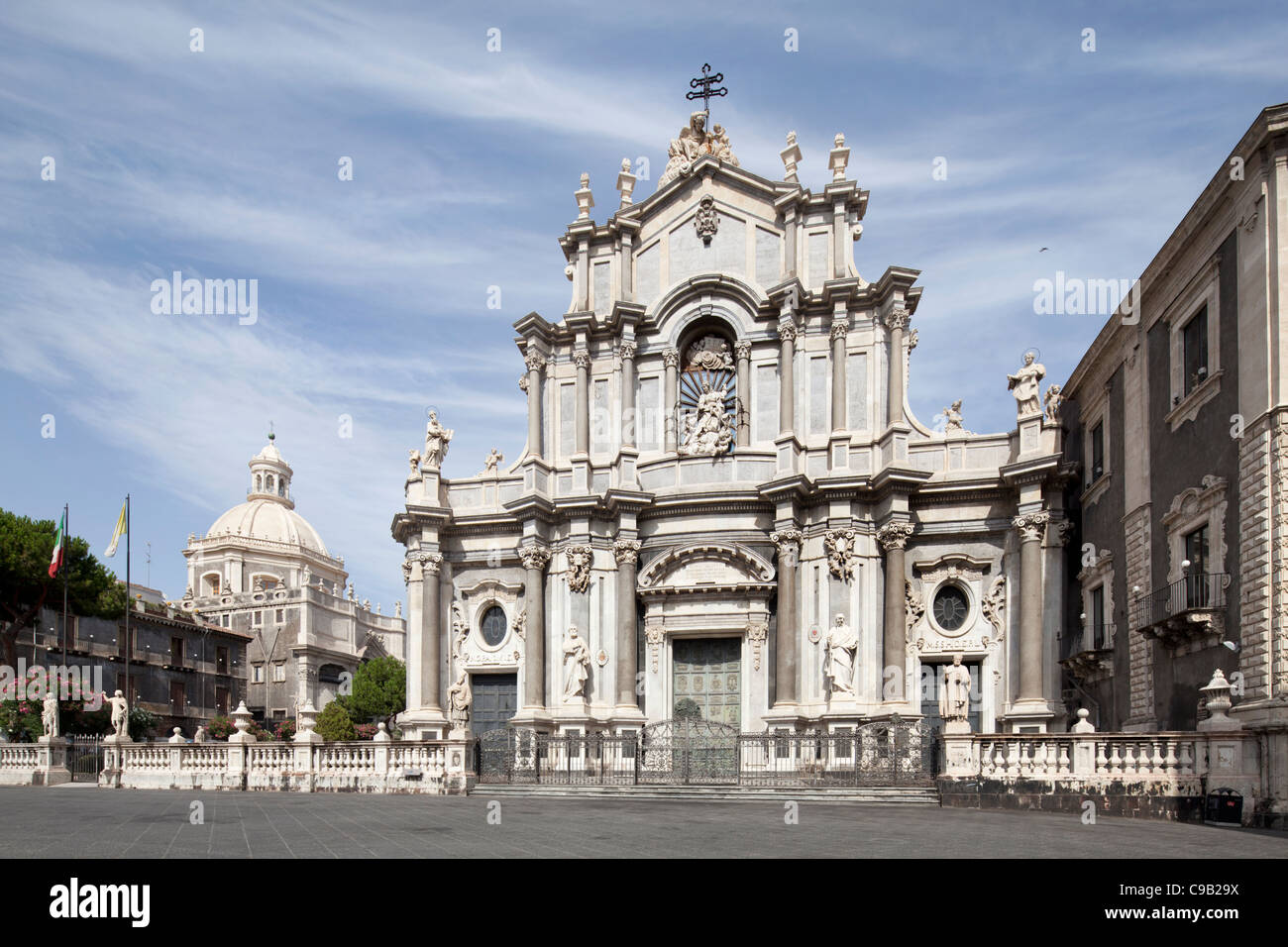 Cathedral of Saint Agatha in Catania Stock Photo - Alamy