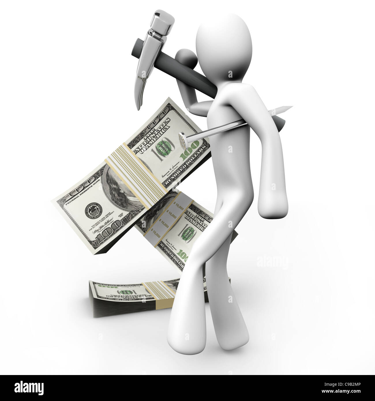 Price of work Stock Photo - Alamy