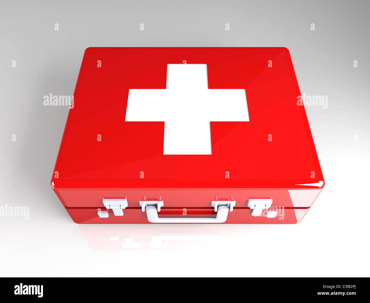 First aid case Stock Photo - Alamy