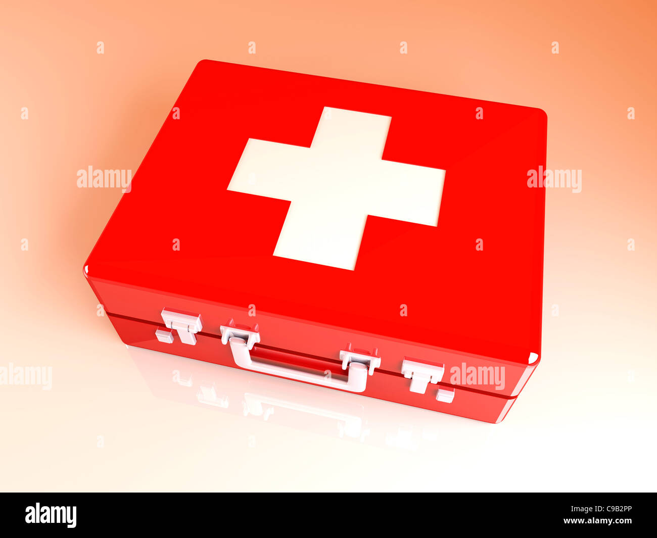 First aid case Stock Photo - Alamy