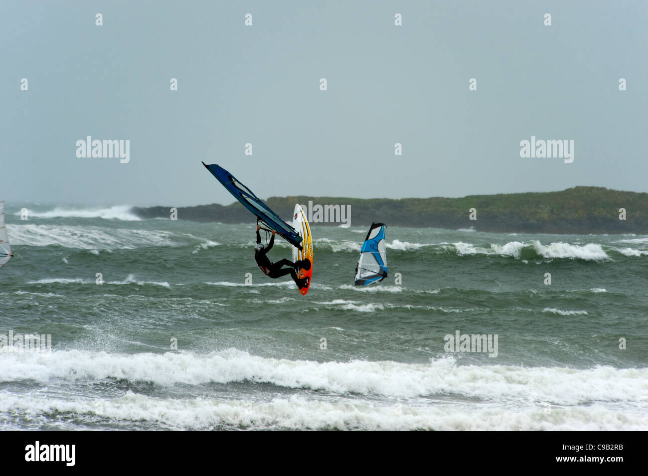 Rough sea surfers hi-res stock photography and images - Alamy