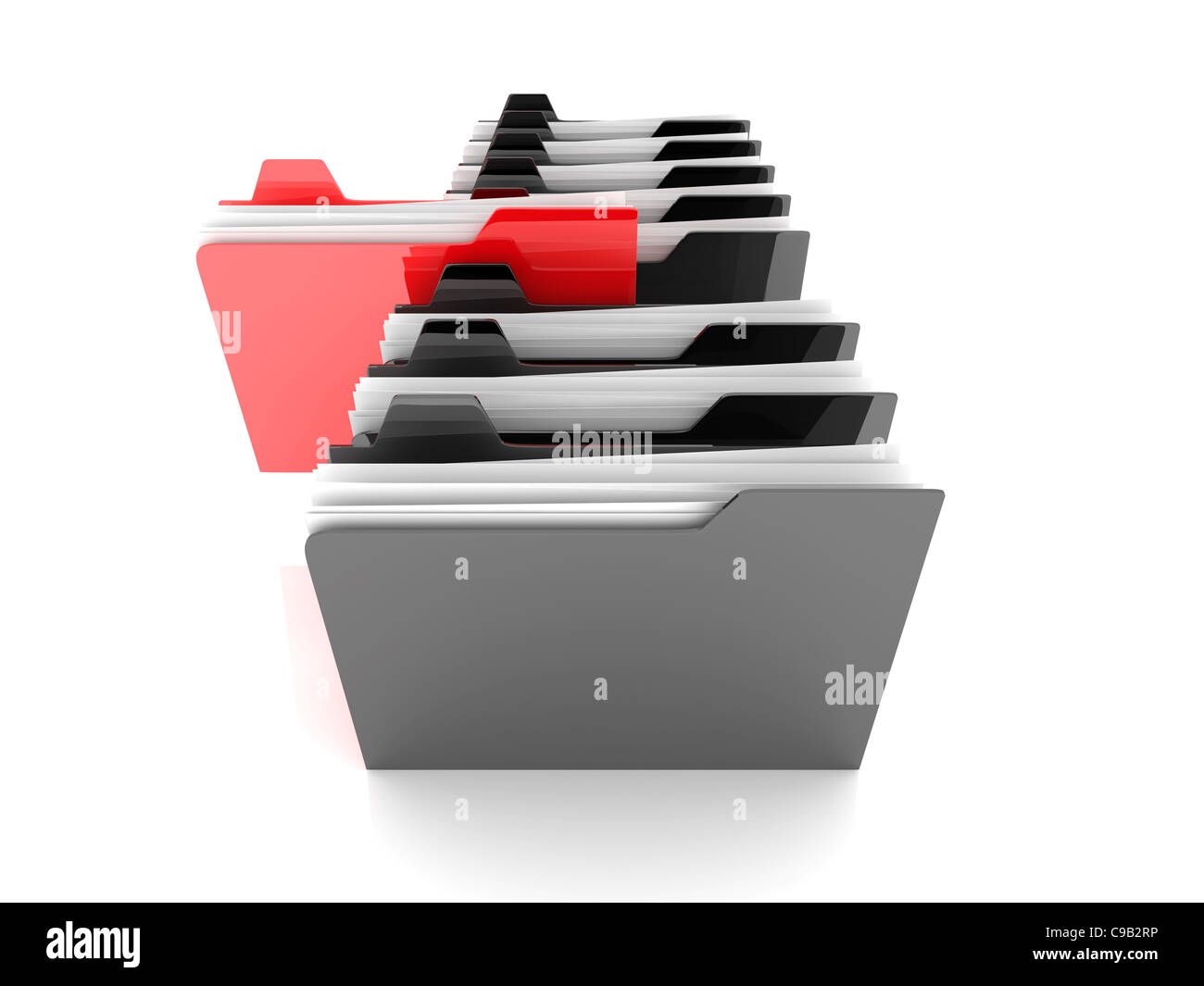 File folder icon 3d Cut Out Stock Images & Pictures - Alamy