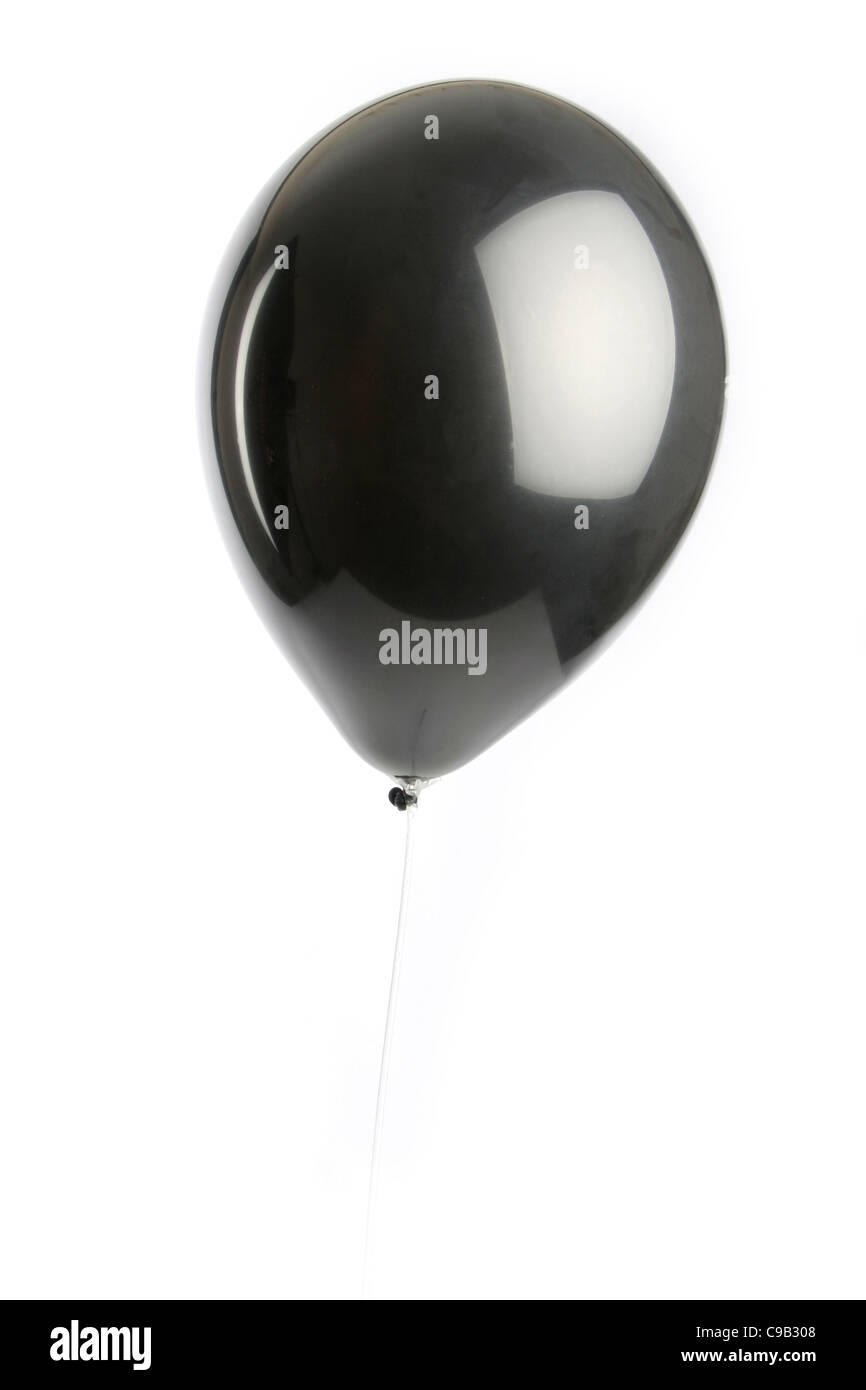 isolated black balloon Stock Photo - Alamy