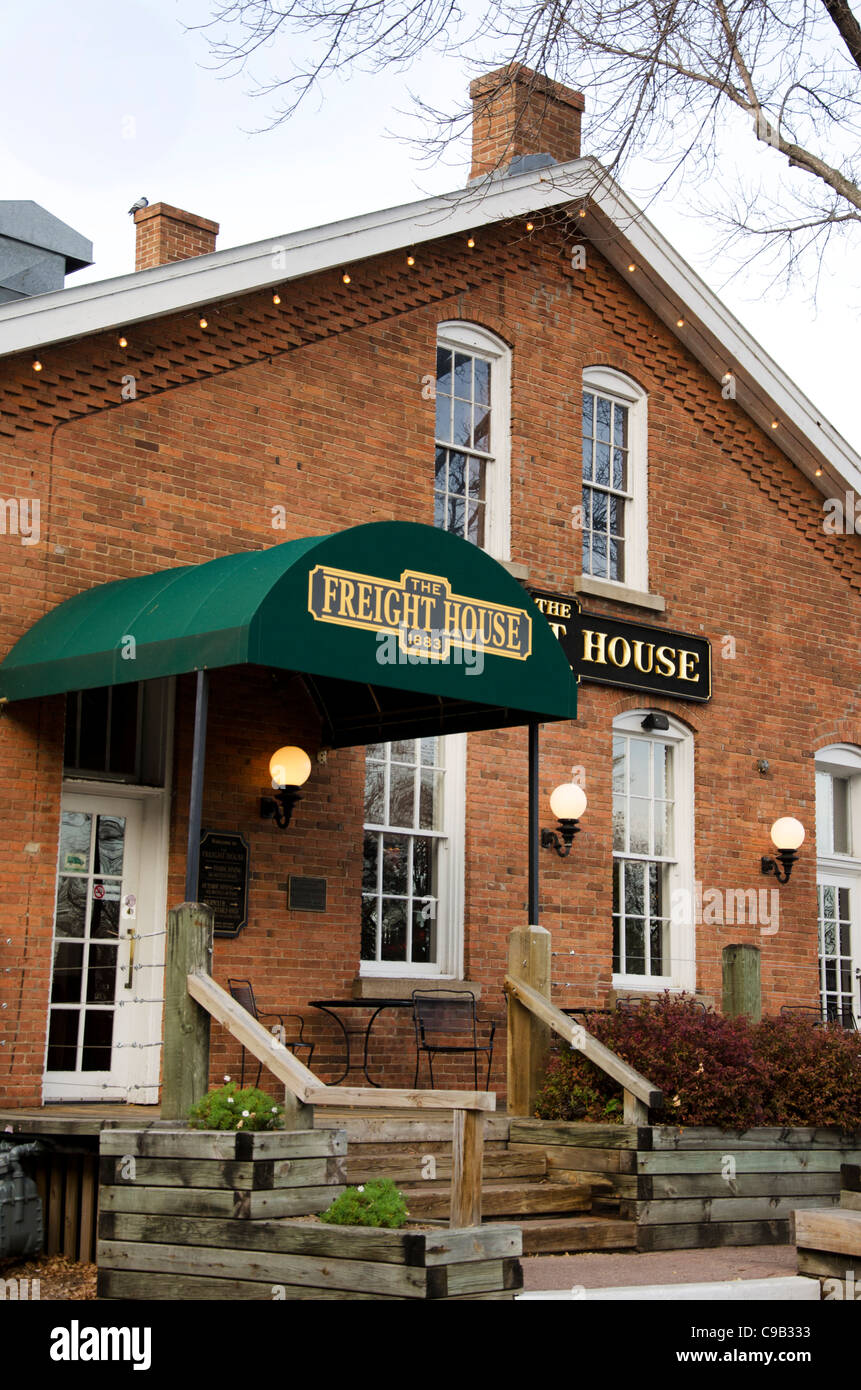 Freight House restaurant, Stillwater, Minnesota Stock Photo - Alamy