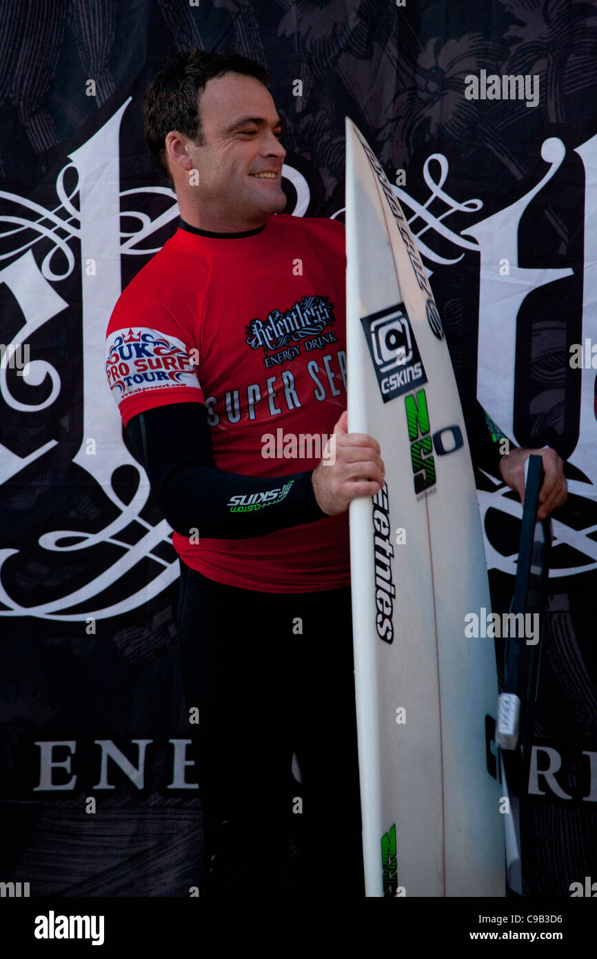 Russell Winter wins UK Pro Tour Event in Newquay Stock Photo - Alamy