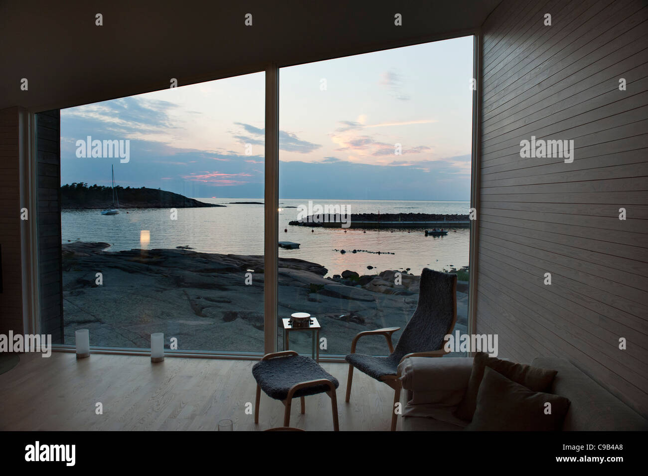 Hotel room, HavsVidden, Åland Islands, Finland Stock Photo - Alamy