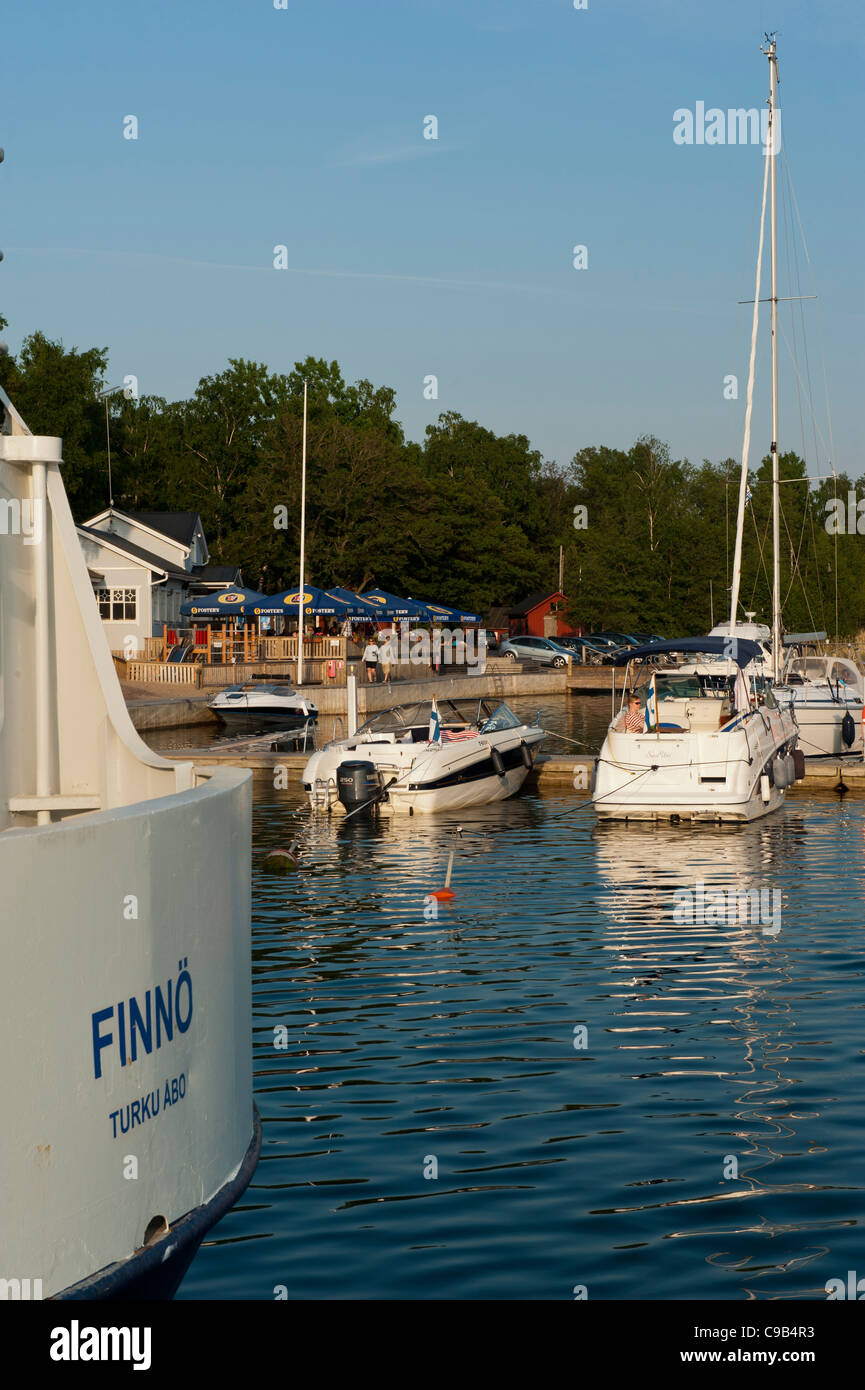 Verkan marina, Korppoo Island, Turku archipelago, Finland Stock Photo ...