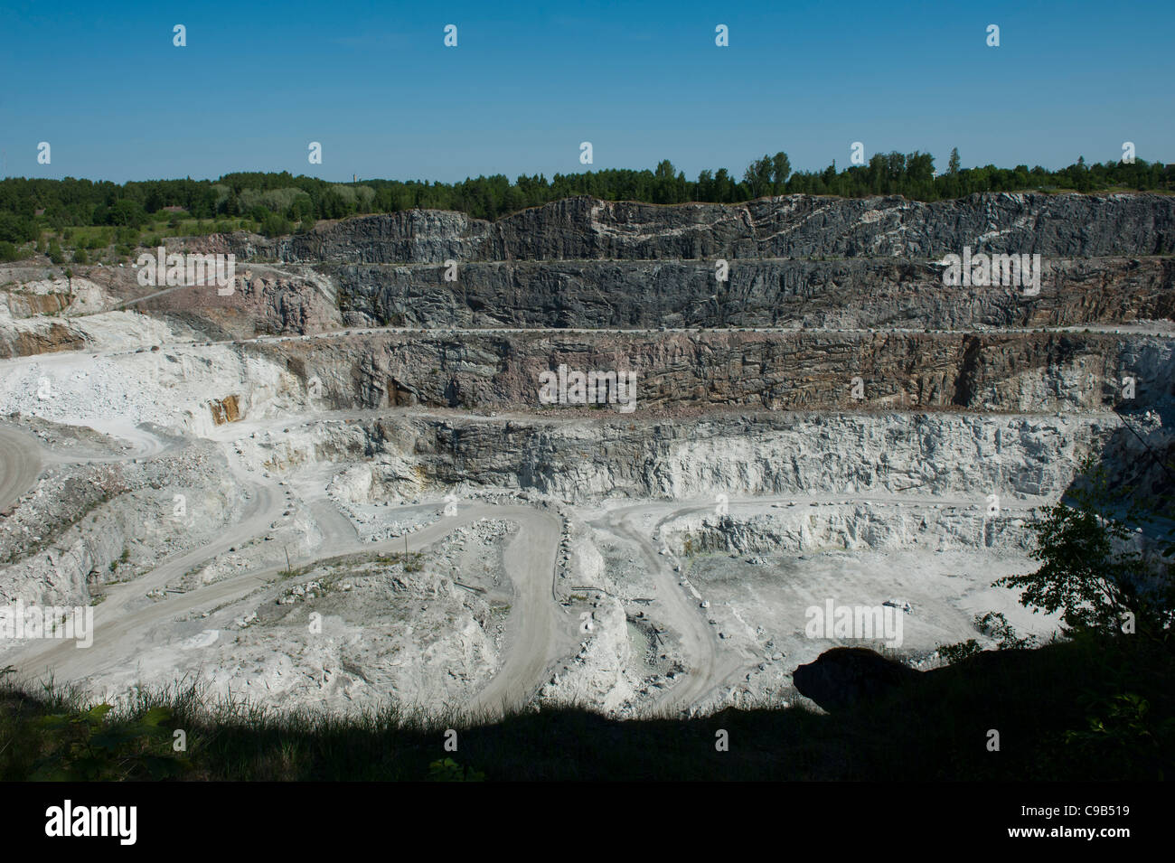 Terrace mine site hi-res stock photography and images - Alamy