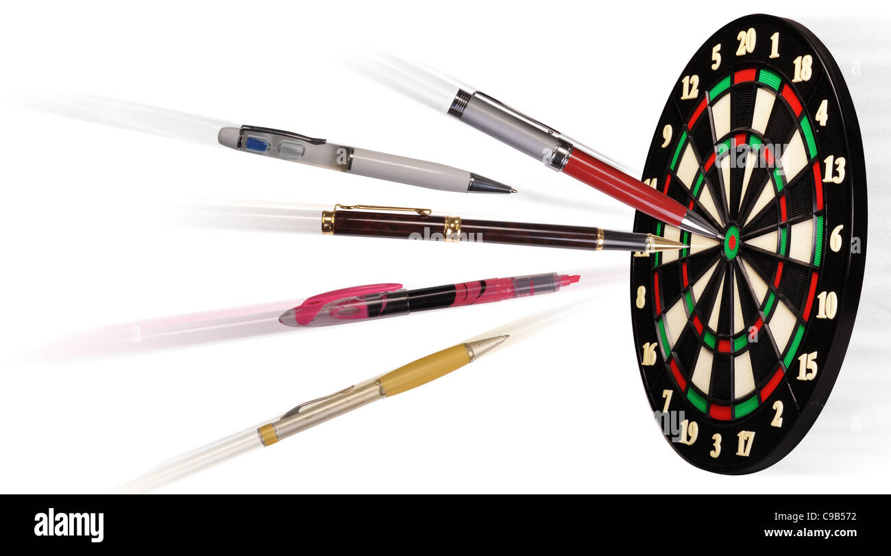 Hit the Target Stock Photo - Alamy