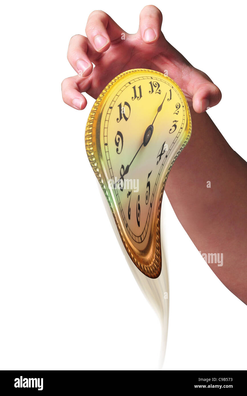 Holding on to Time Stock Photo - Alamy