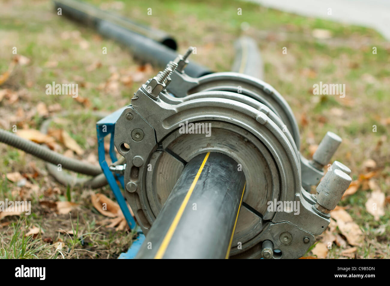 Pvc water pipe cutting hi-res stock photography and images - Alamy