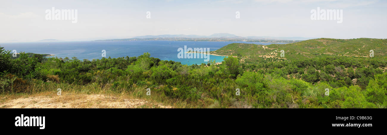 Spetses greece island mountains hi-res stock photography and images - Alamy
