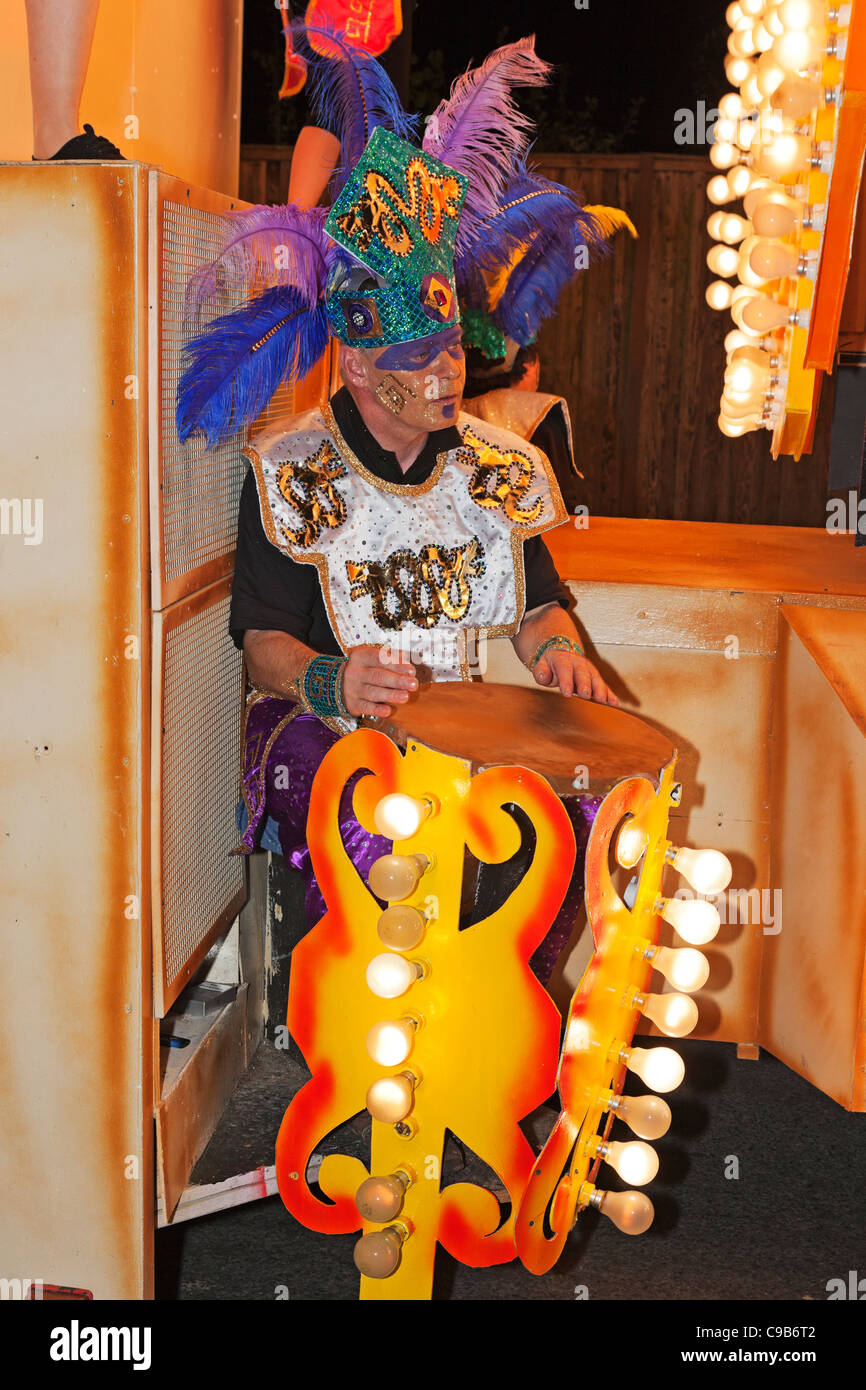 Performer on Inca by Wick Carnival Club Stock Photo - Alamy