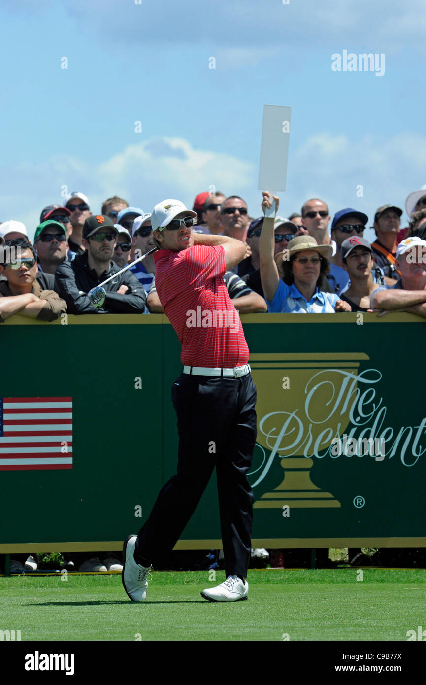 20.11.2011, Melbourne Australia. Hunter Mahon in action at The ...