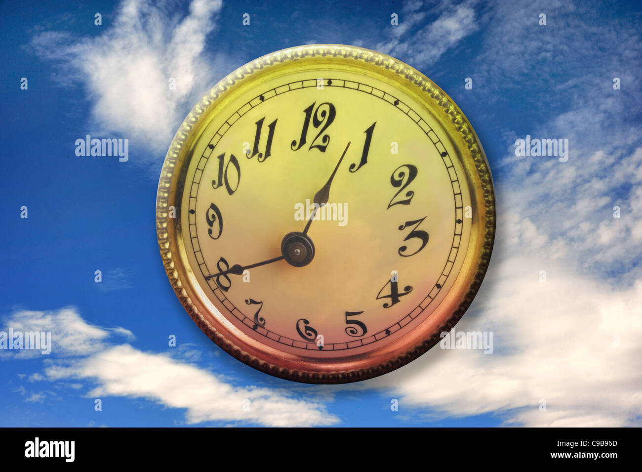 Time Flying Away Stock Photo - Alamy
