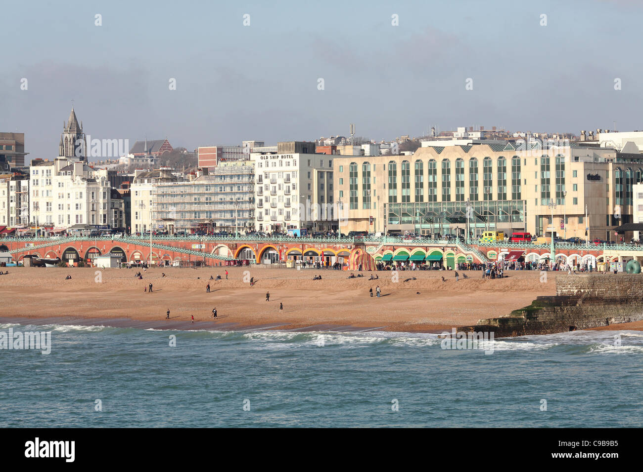 Brighton pier hotel view hi-res stock photography and images - Alamy