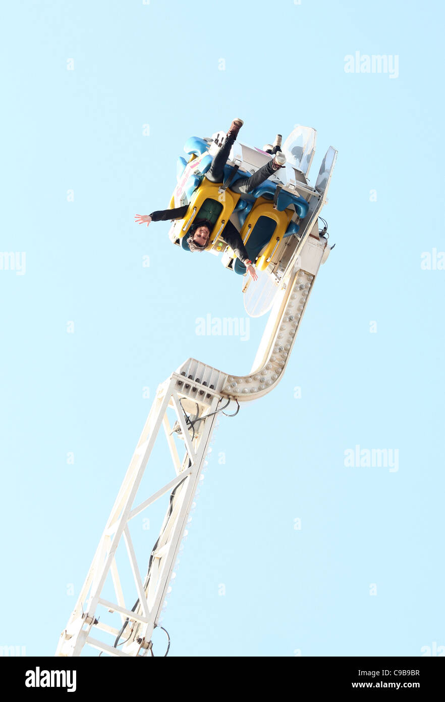 Booster ride on brighton pier hi-res stock photography and images - Alamy