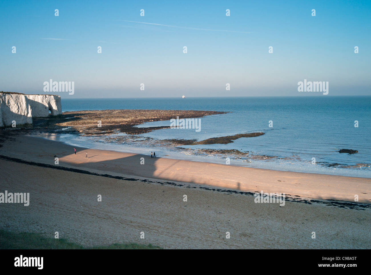 Kingsgate Bay & Beach, Broadstairs,Thanet, Kent, UK Stock Photo - Alamy