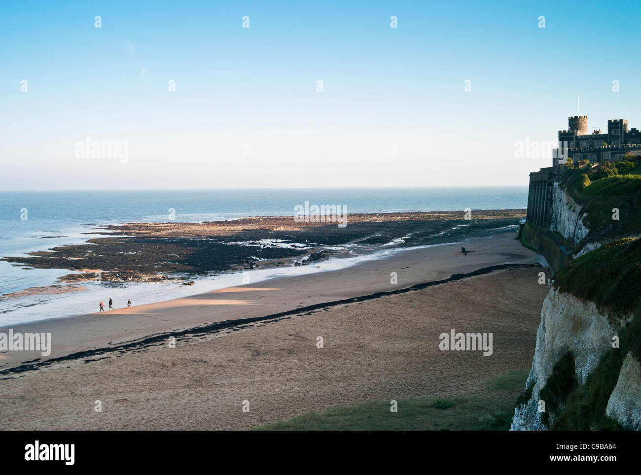 Kingsgate Bay & Beach, Broadstairs,Thanet, Kent, UK Stock Photo - Alamy