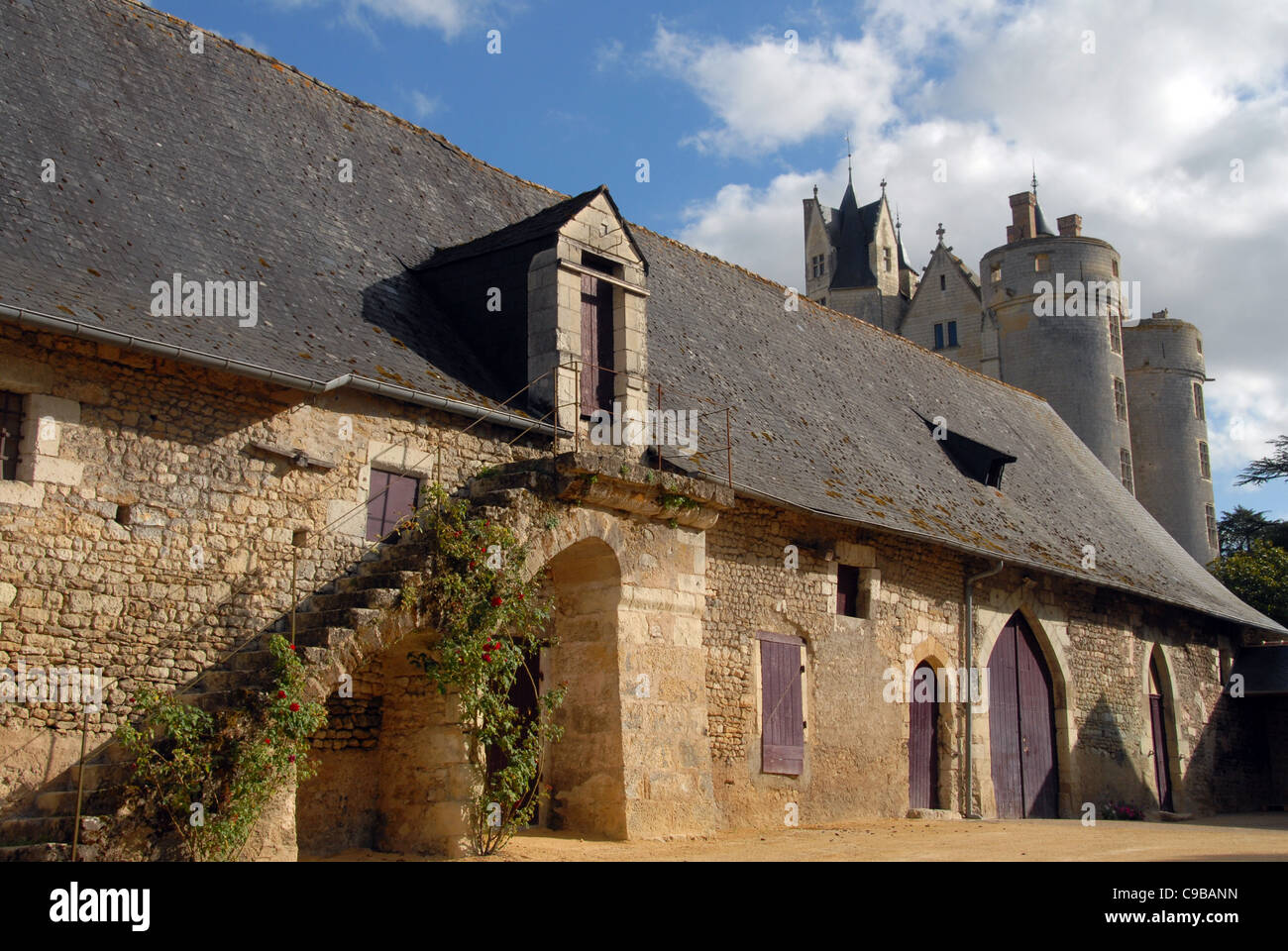 Chateau de montreuil bellay hi-res stock photography and images - Alamy