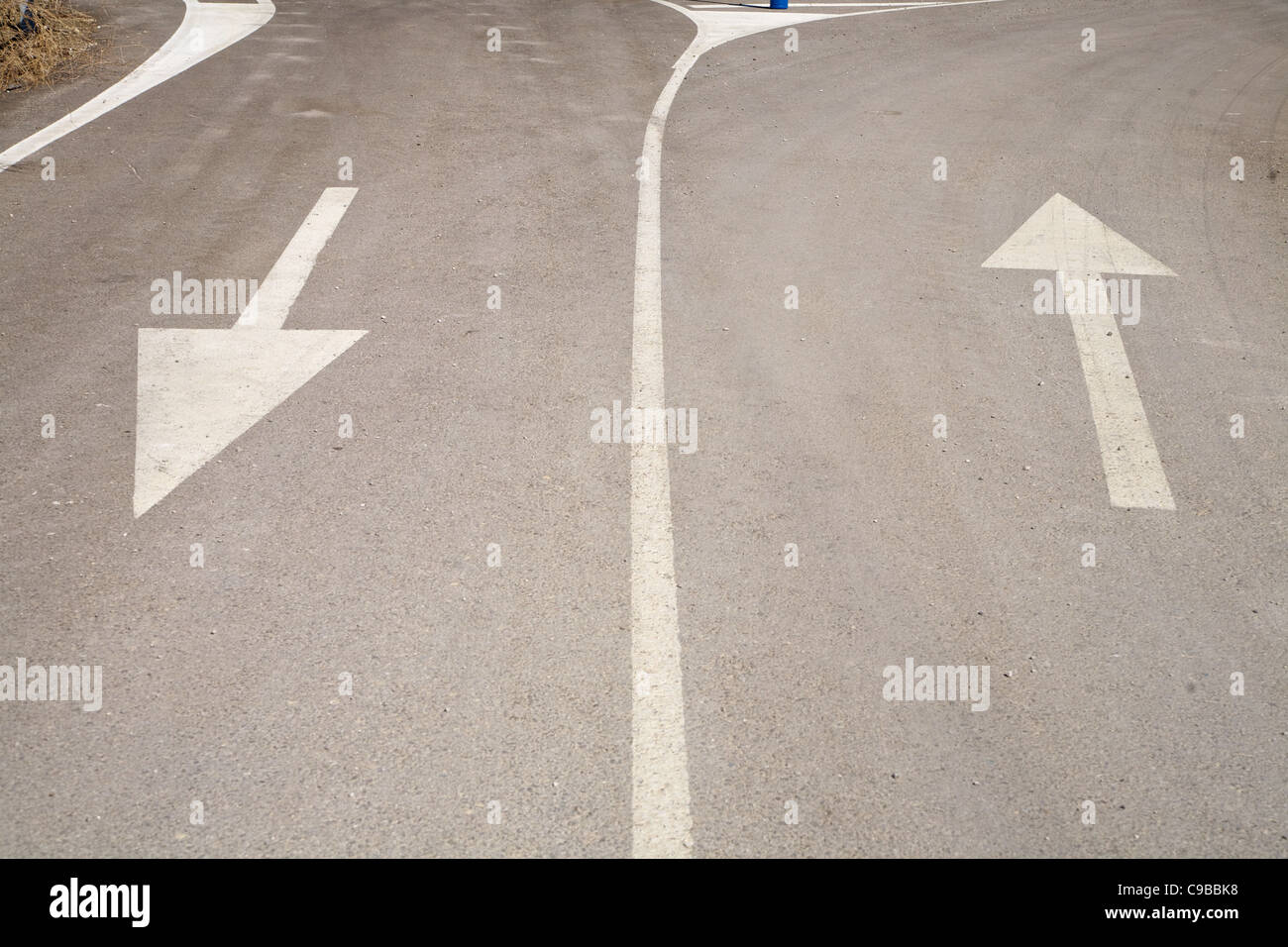two lanes highway at Cadiz Andalusia in Spain Stock Photo - Alamy
