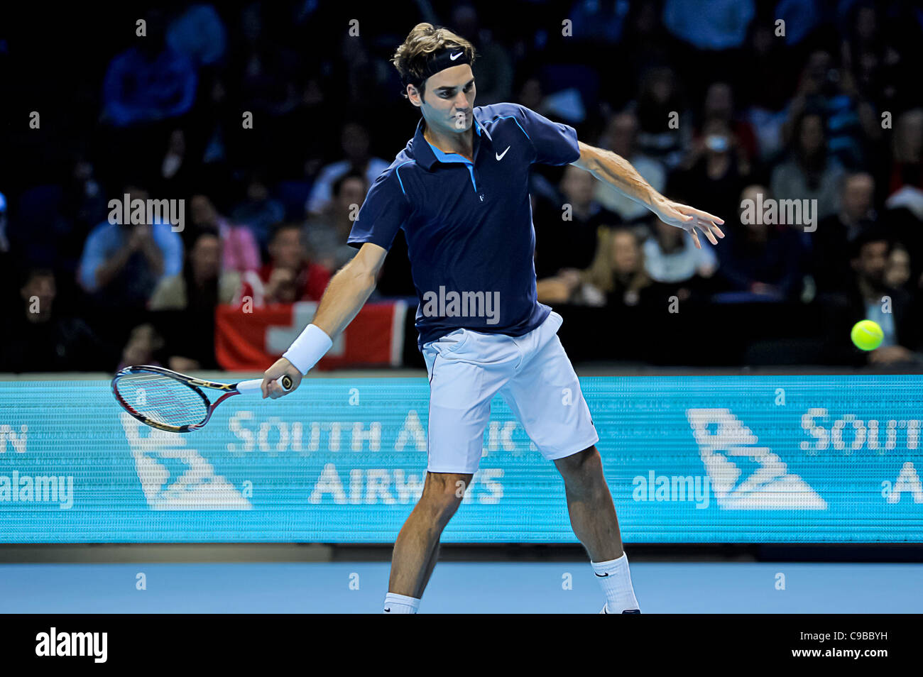Tennis barclays atp world tennis tour finals o2 arena hi-res stock ...
