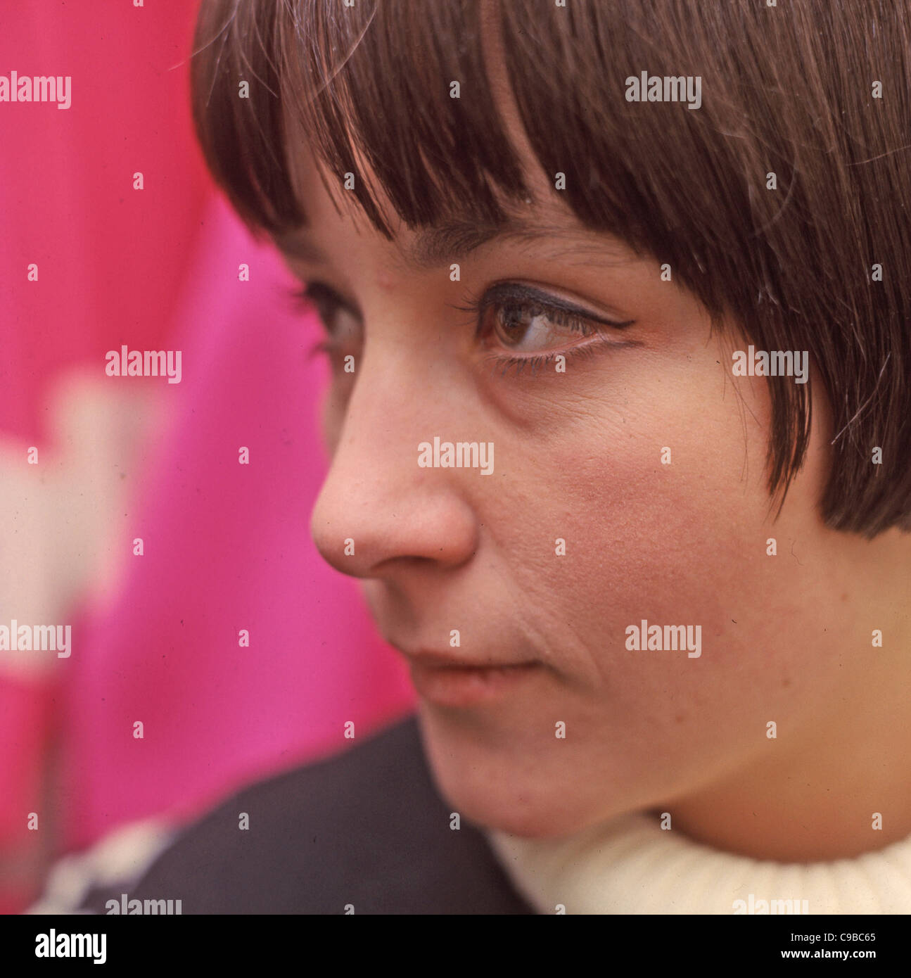 CAROLINE CHARLES UK fashion designer in March 1965. Photo Tony Gale ...