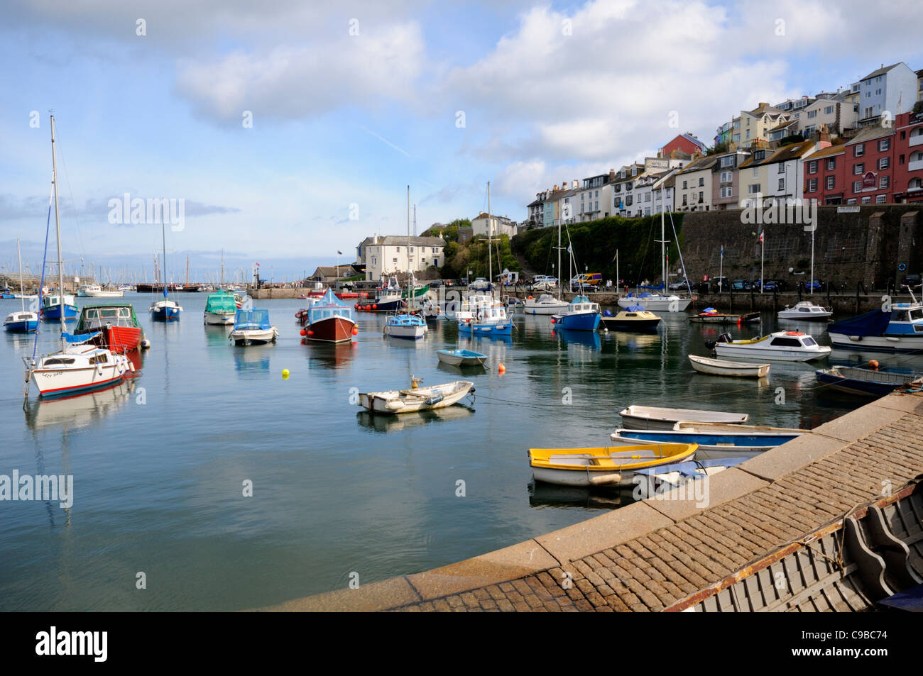 Brixham Harbour in Devon, England Stock Photo - Alamy