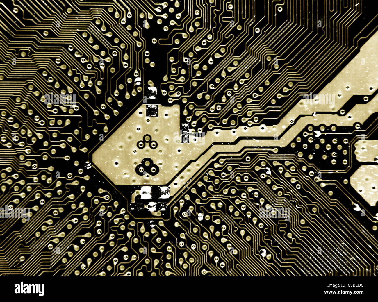 Detailed close up circuit hi-res stock photography and images - Alamy