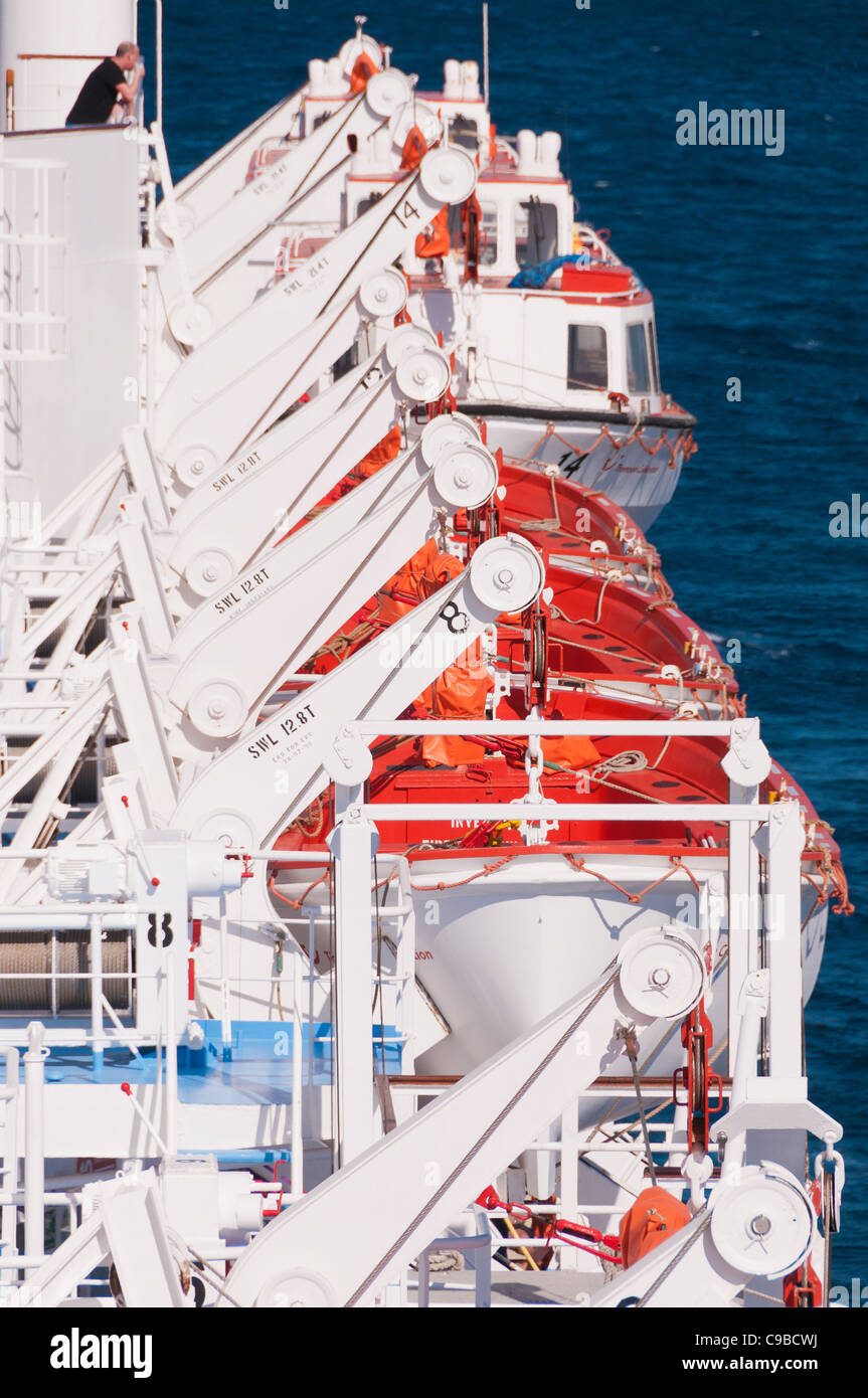 Thomson Celebration cruise ship traveling over the red sea middle east ...