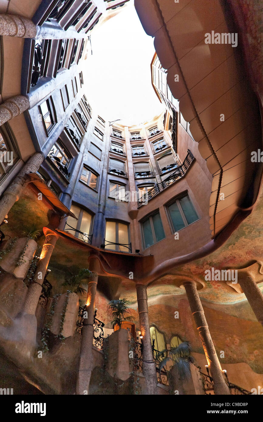 Stairs antoni gaudi hi-res stock photography and images - Alamy