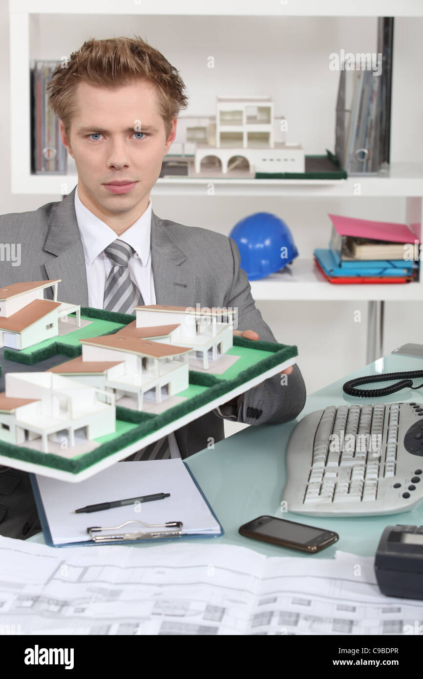 Model scale houses plan hi-res stock photography and images - Alamy