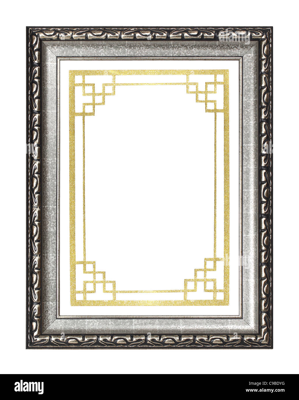 Contemporary gold frame hi-res stock photography and images - Alamy